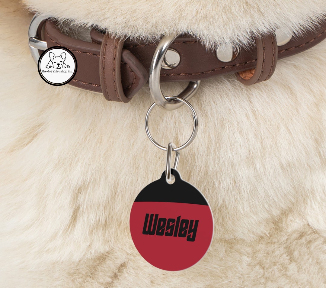 Sci Fi Dog Tag, Custom Dog Tag, Personalized Dog ID, Boldly Go, Sci Fi ...