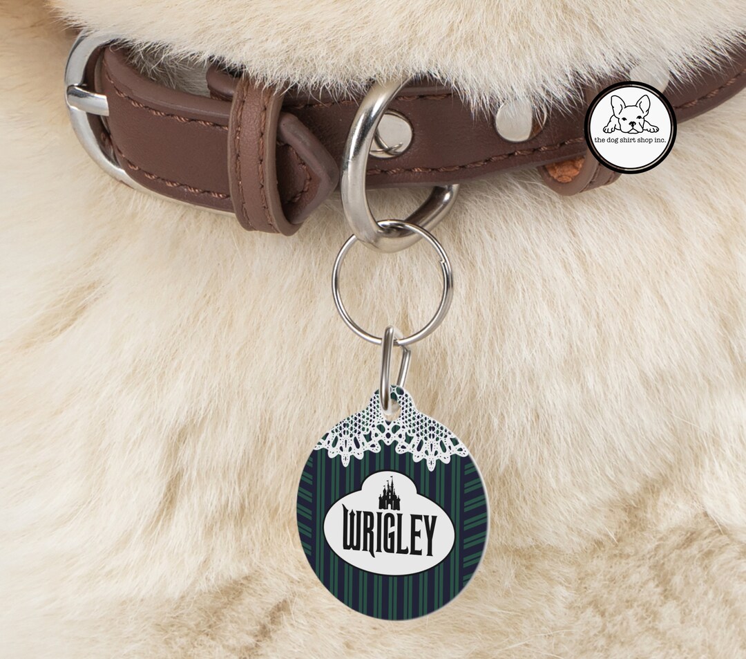 Haunted House Mansion Dog ID, Uniform Tag, ID Tag, Cast Member, Custom ...