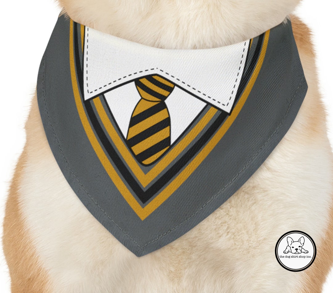 Magic, Wizard, School Uniform, Badger, Potter House, Custom Dog Bandana ...