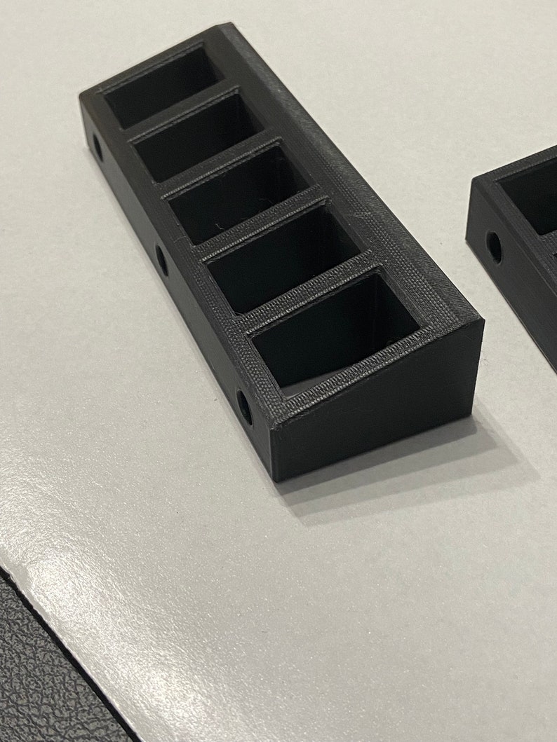 Glock 43X 9mm Magazine Wall Mount Magazine Holder. Holds 5 Magazines ...