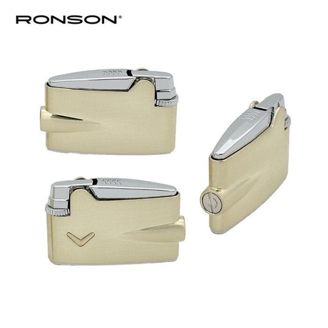 Ronson Mini Varaflame Satin Gold Finish - Etsy