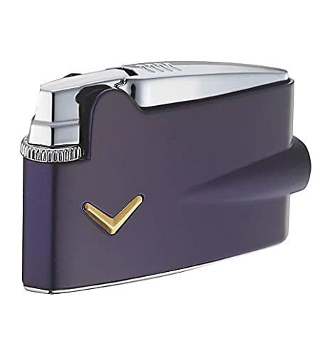 Ronson Mini Varaflame Blue Metallic Finish - Etsy