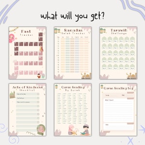 Kids Ramadan Activity Journal Planner | Quran Reading Fasting Salat ...