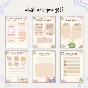 Kids Ramadan Activity Journal Planner Quran Reading Fasting Salat ...