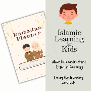 Kids Ramadan Activity Journal Planner Quran Reading Fasting Salat ...