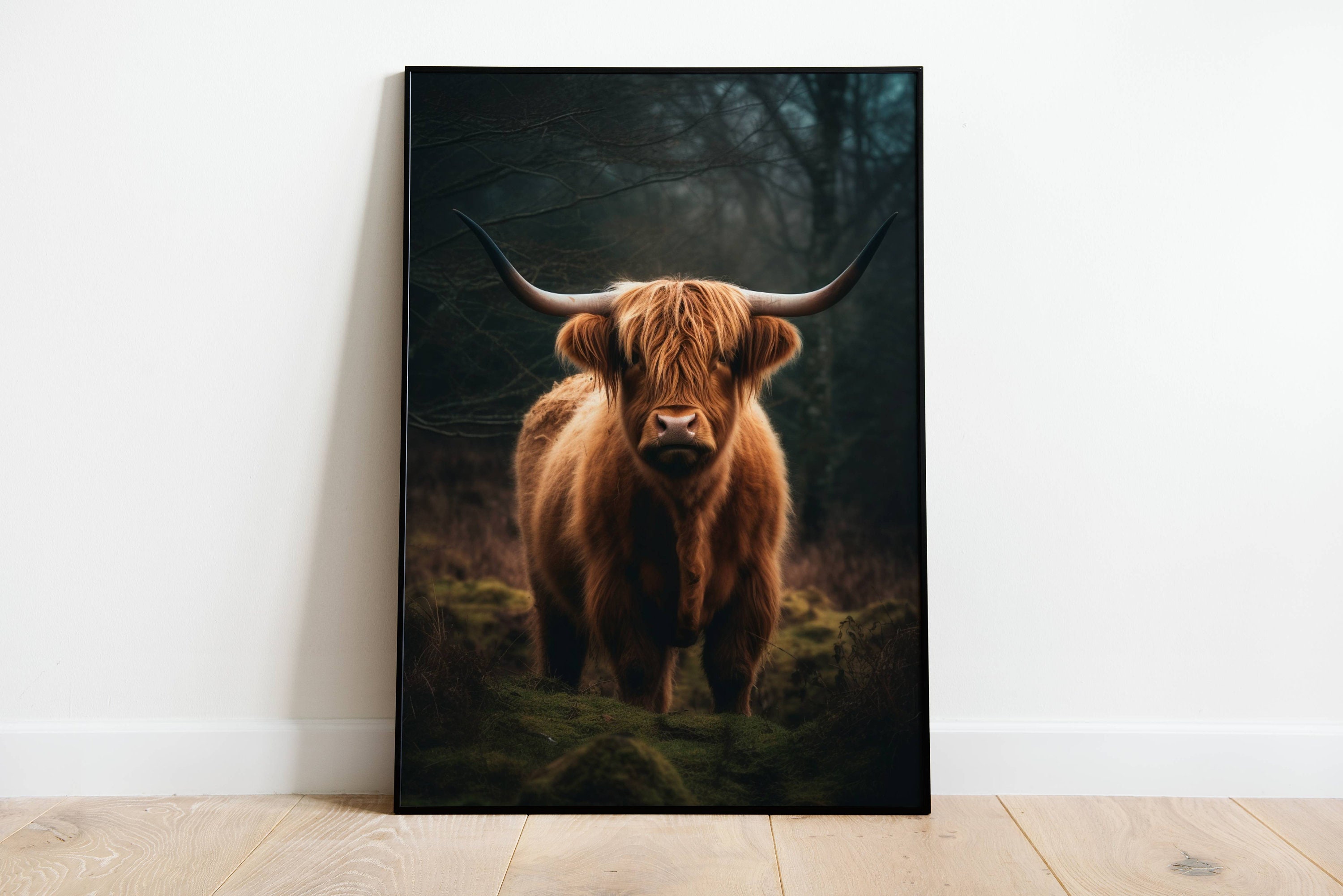 Highland Cow DIGITAL DOWNLOAD - Etsy