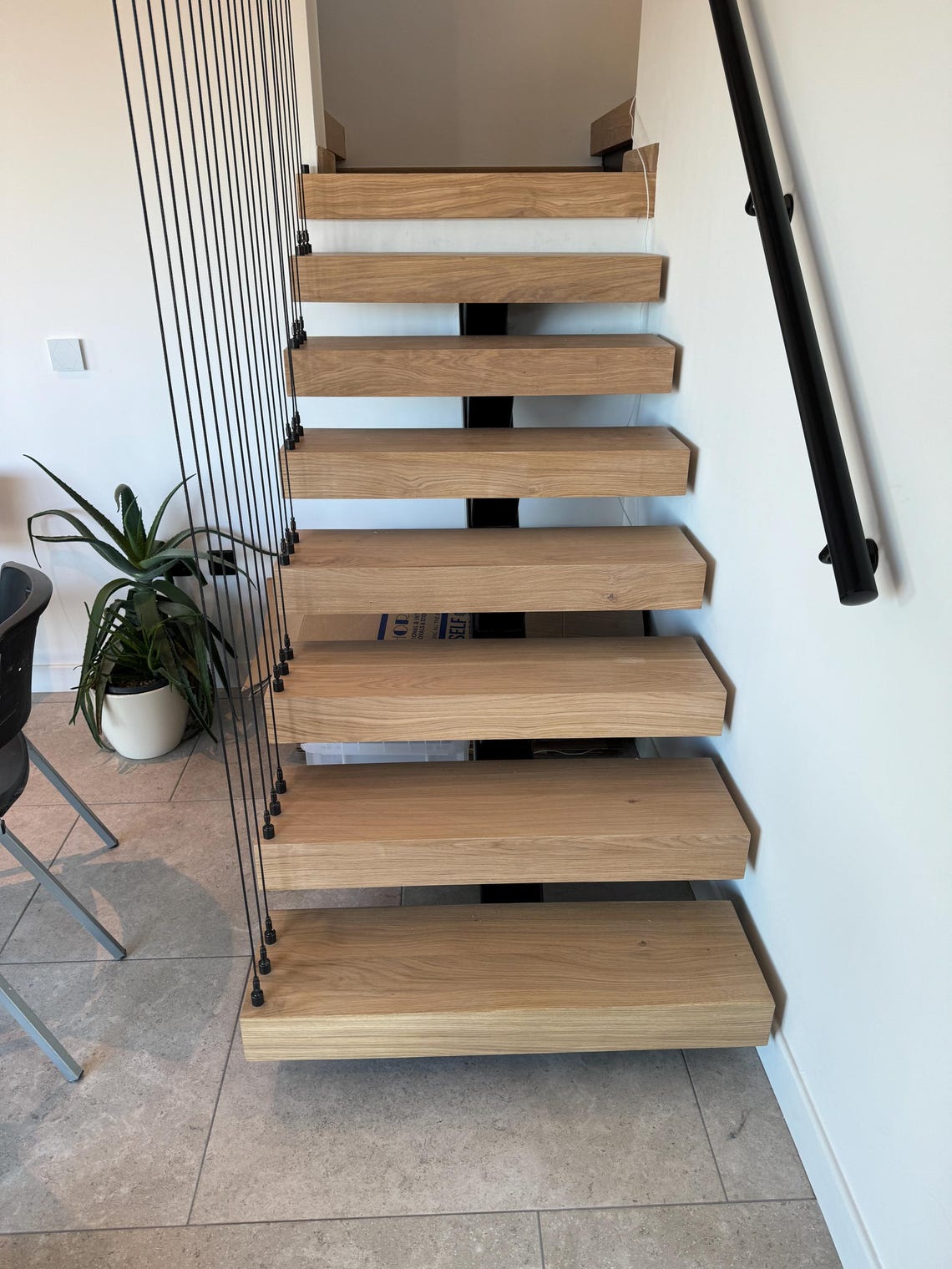 Central Spine Staircase - Steel Stringer Only. - Etsy