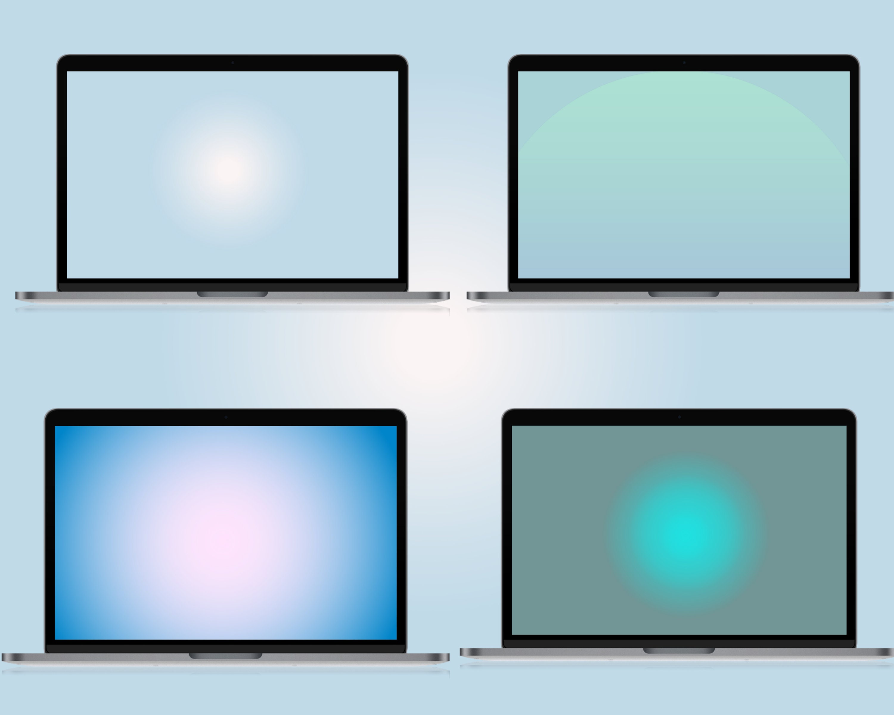 Desktop Gradient Wallpaper, Laptop Wallpaper, Soft Pink Aura Wallpaper ...