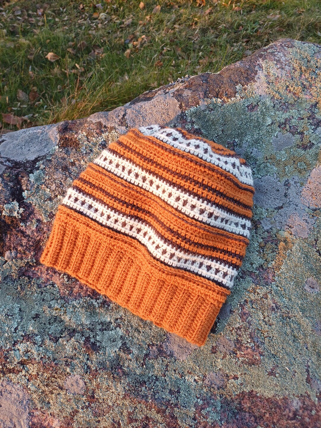 Crochet Hat Pattern Bernadina Slouchy Beanie Crochet Pattern PDF - Etsy