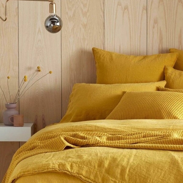 Mustard Yellow Comforter - Etsy