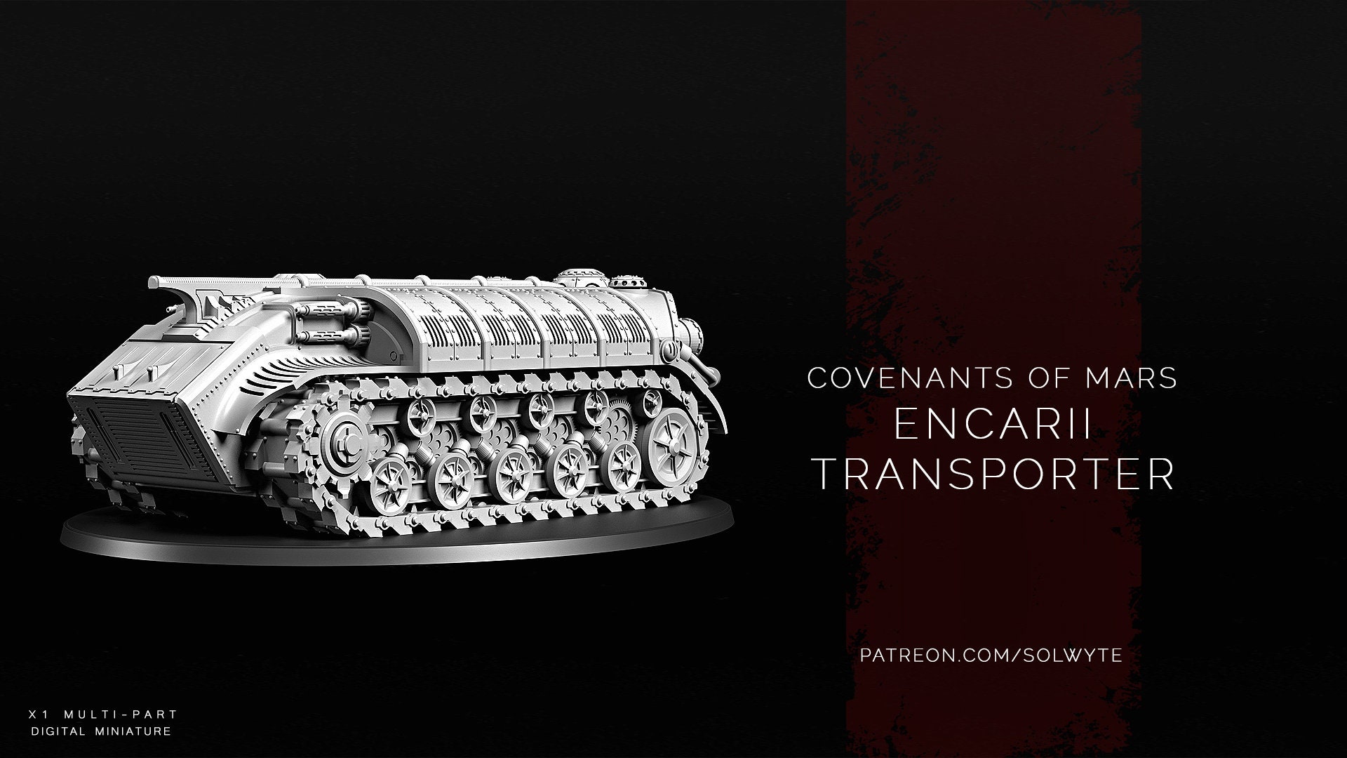 Covenants of Mars Encarii Assault Transport / Sci-fi/by - Etsy