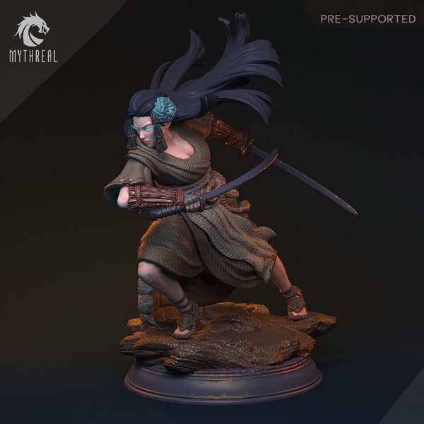 Female Samurai - Etsy