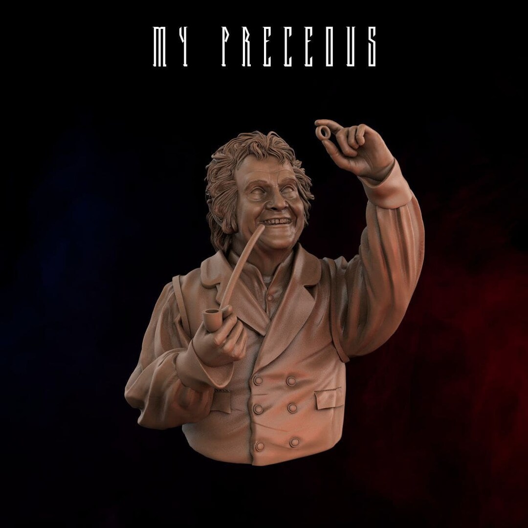 My Precious Bust Bilbo Baggins / the Hobbit/by Dungeons & - Etsy