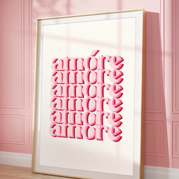 Amore Print - Etsy