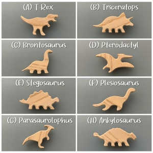 Dinosaur Dresser Knob for Nursery, Drawer Pull Handle for Kids Room. T ...