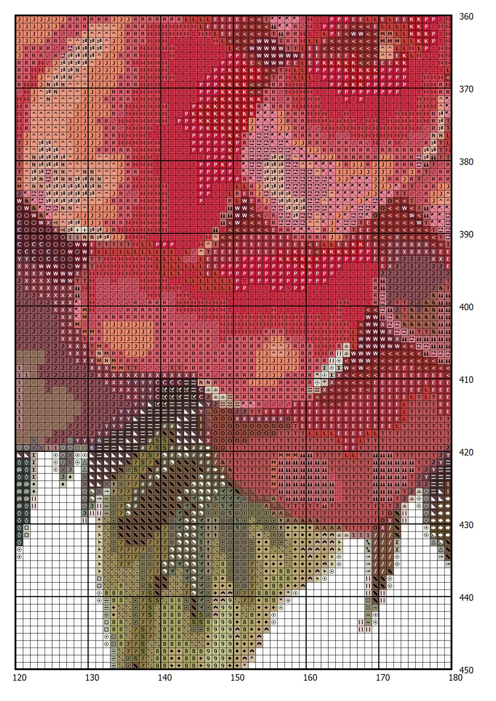 Cottage in Flowers Cross Stitch Pattern PDF Counted House Village ...