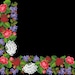 Corner of Flowers - Cross Stitch Pattern - PDF Counted Antique Cross ...
