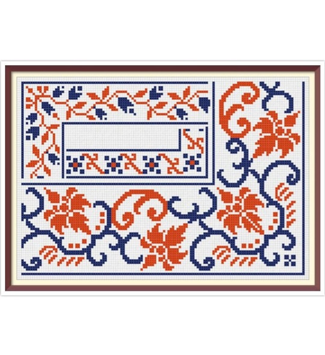 Borders Cross Stitch Pattern Corners, Inserts and General Motifs ...