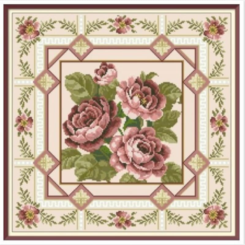 Victorian Rose Cushions - Etsy