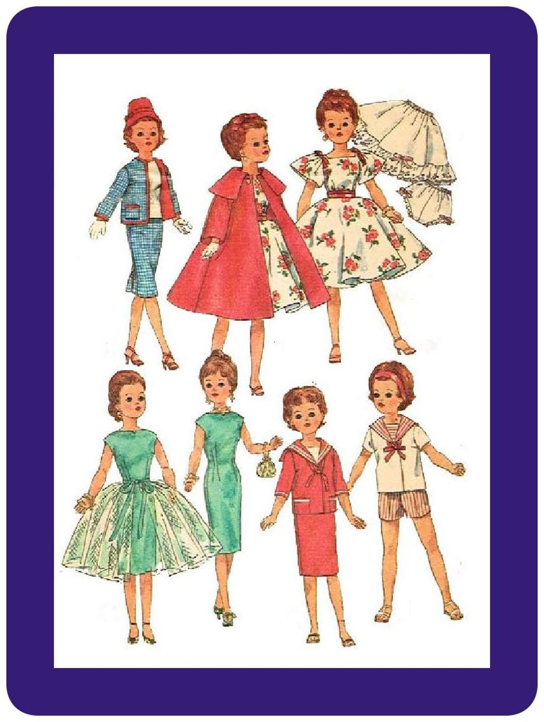 Simplicity 3252 Sewing Pattern Dolls 18