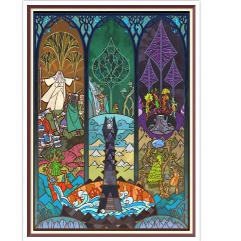 Tolkien Cross Stitch - Etsy