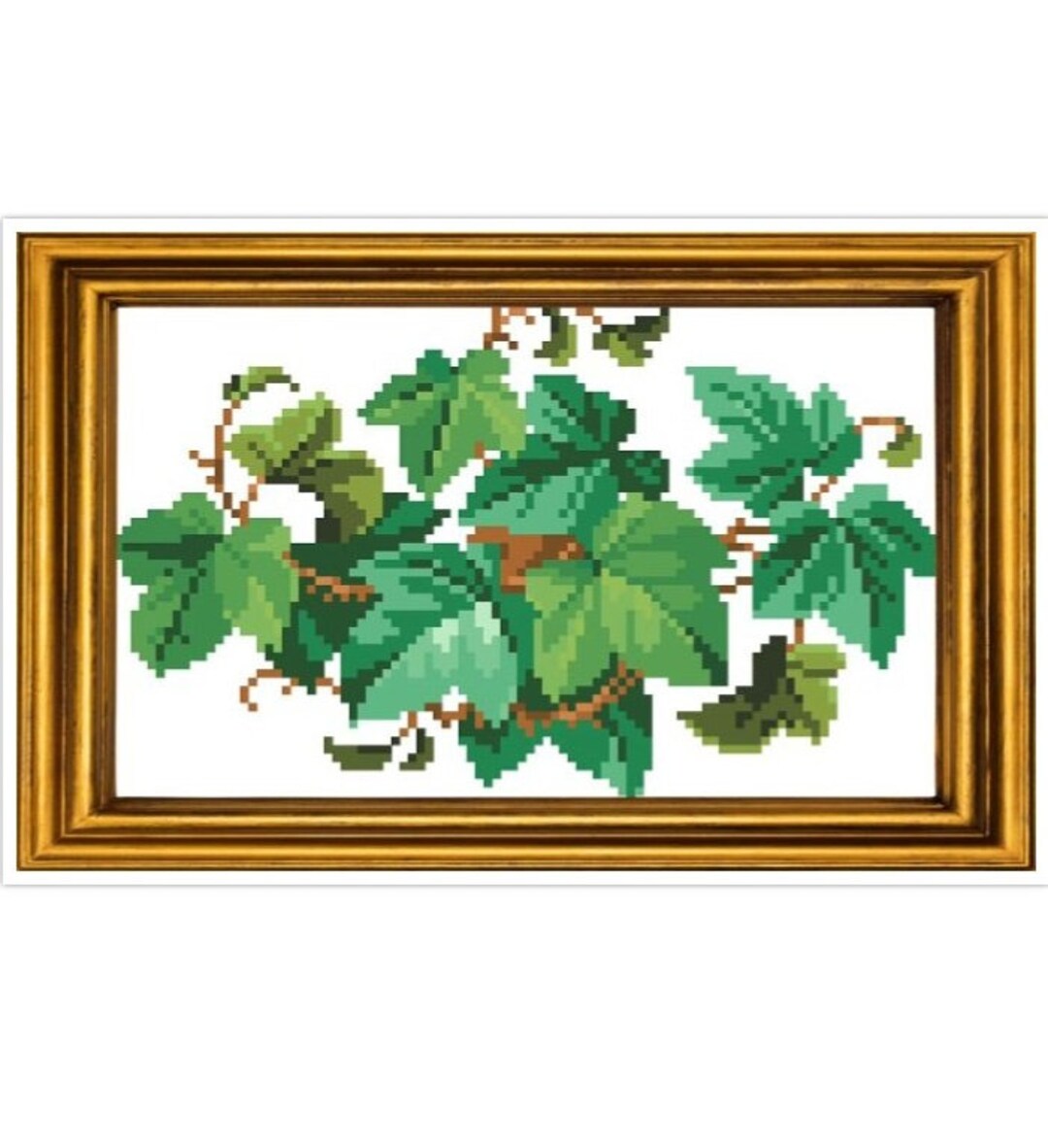 Ivy - Cross Stitch Pattern - PDF Counted Antique Cross Stitches ...