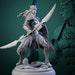 Elven Male Warrior | 3D Printed Miniature | 25mm Grid | Fantasy ...
