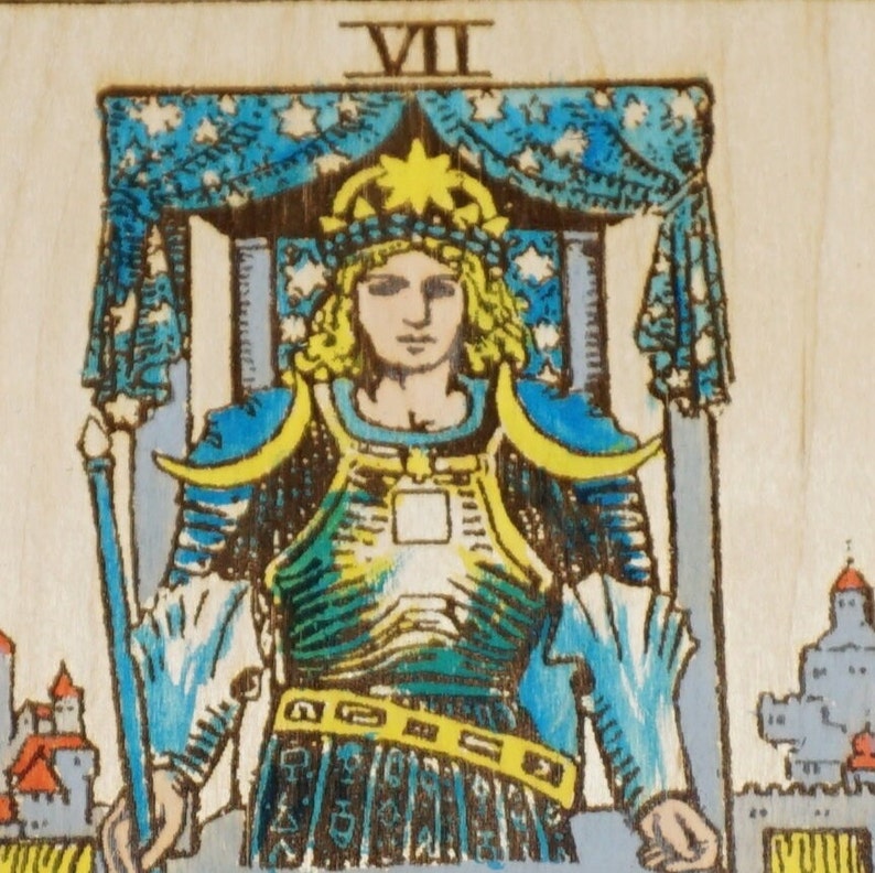 The Chariot VII - Tarot - the Major Arcana - Etsy