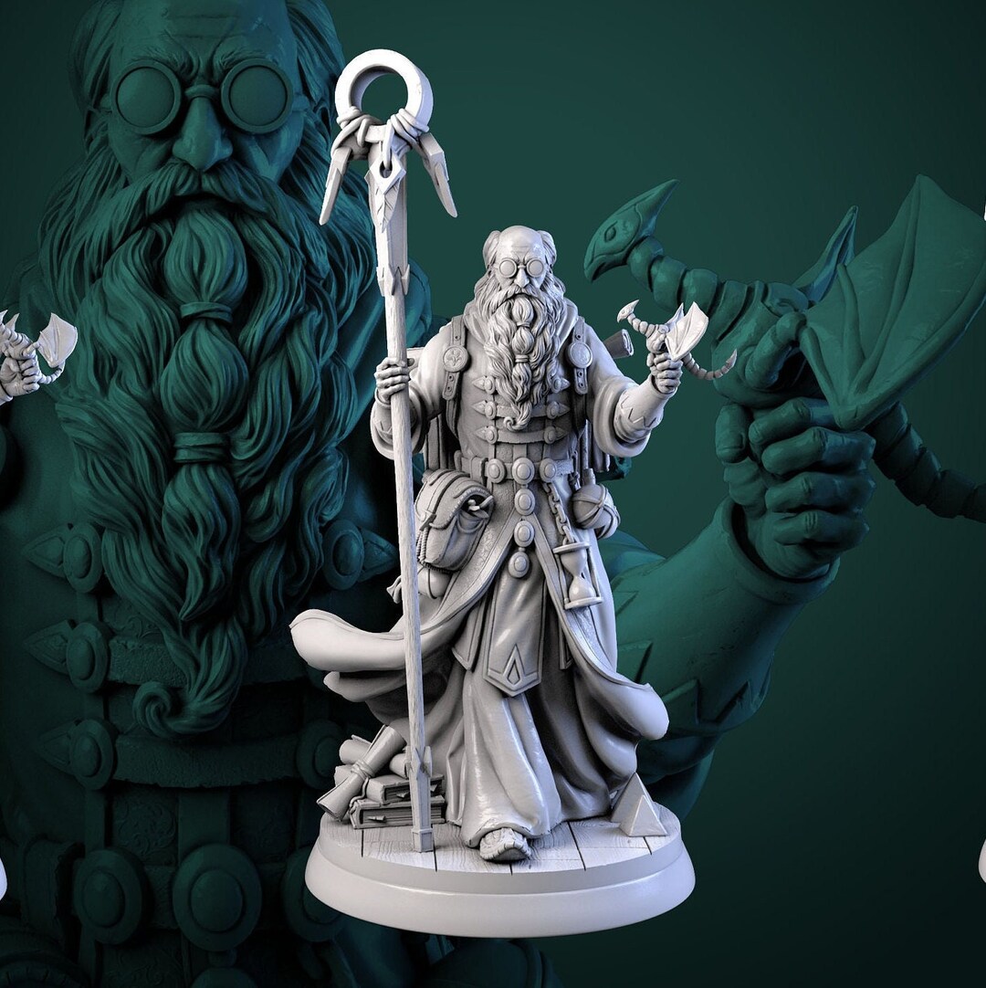 Phantom Hunter | 3D Printed Miniature | 25mm Grid | Fantasy Miniature ...
