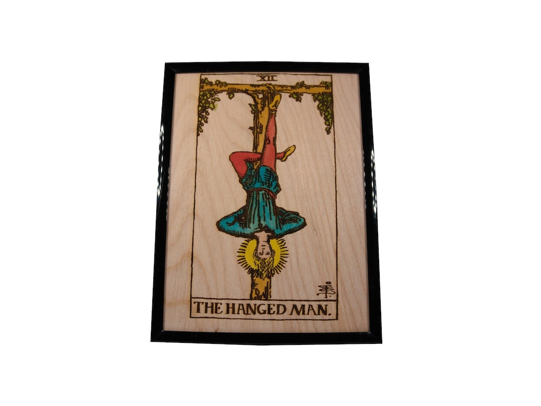 The Hanged Man XII - Tarot - the Major Arcana - Etsy