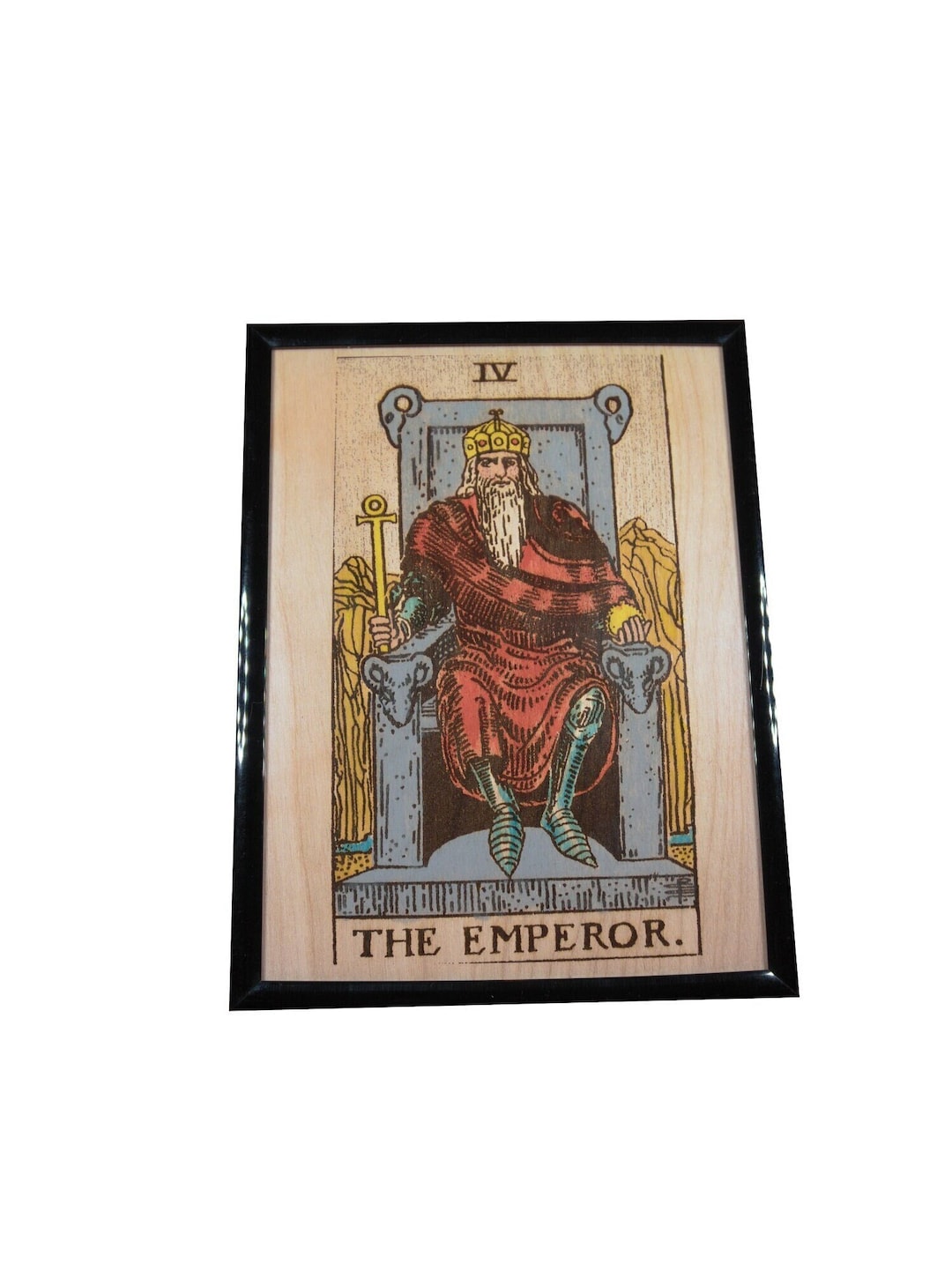 The Emperor IV - Tarot - the Major Arcana - Etsy