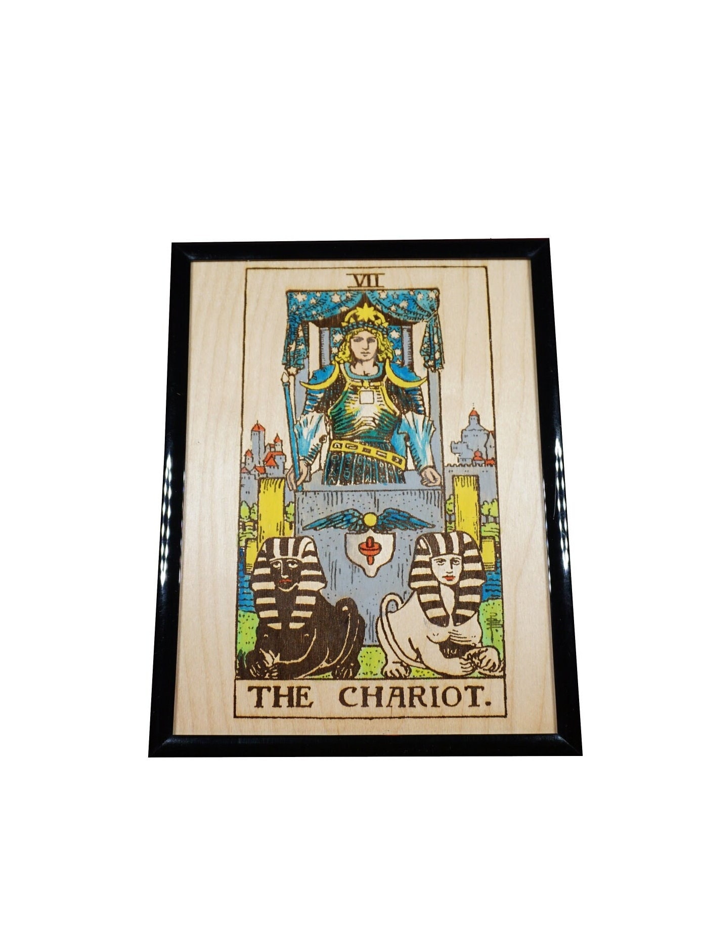 The Chariot VII - Tarot - the Major Arcana - Etsy