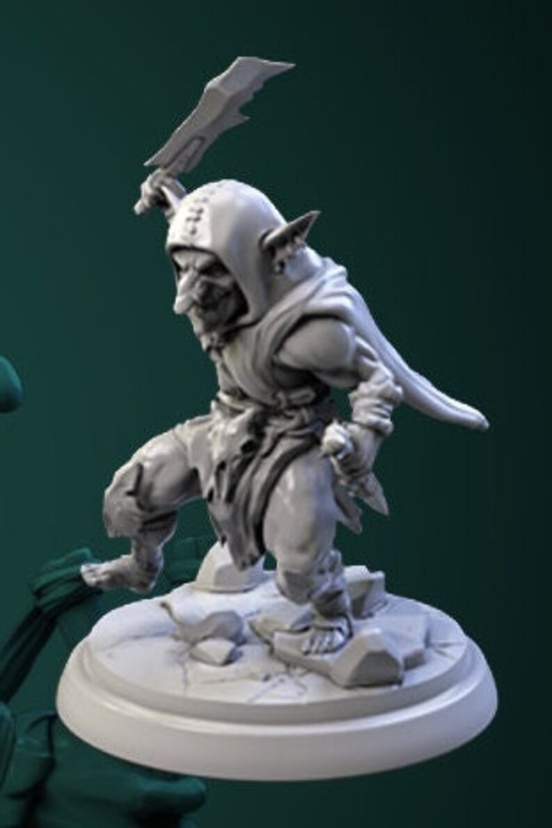 Small Angry Goblins 3d-printed Miniature 32mm Heroic Scale - Etsy