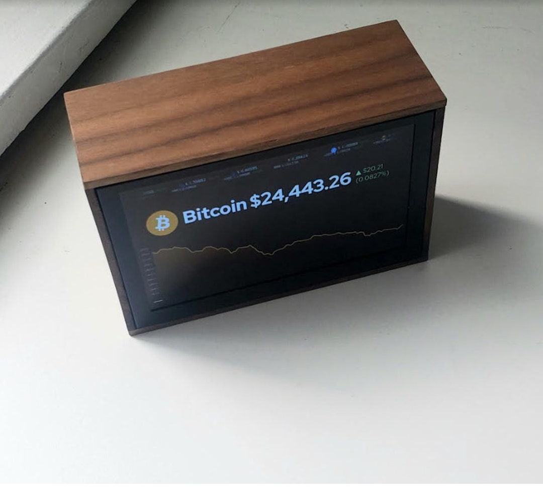 Desk Ticker High Resolution 800x480 LCD Desktop Ticker - Etsy Canada