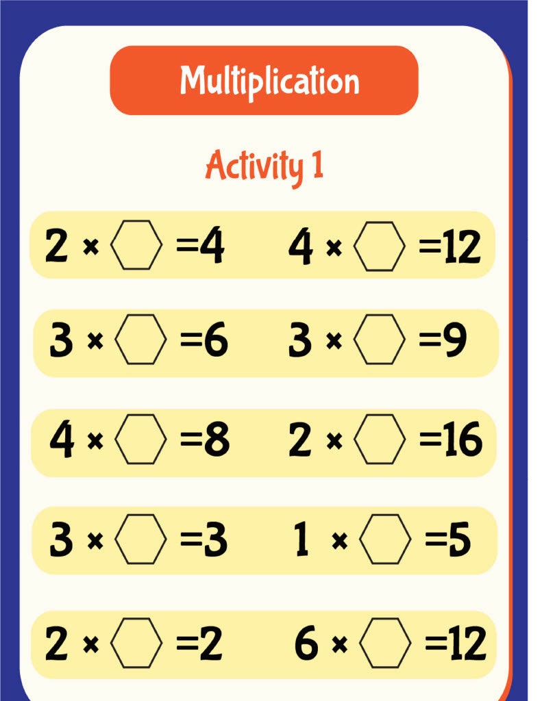 Multiplication Practice - Etsy