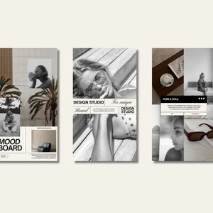 Minimal Modern Instagram Template Aesthetic Luxury Posts Instagram ...