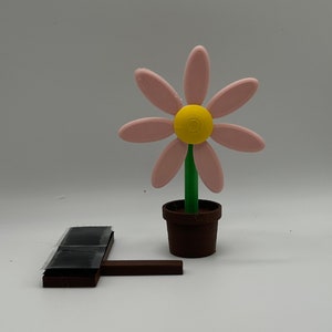 Flower Monitor Fidget Attatchment, Flower Art for Office, Flower Decor ...
