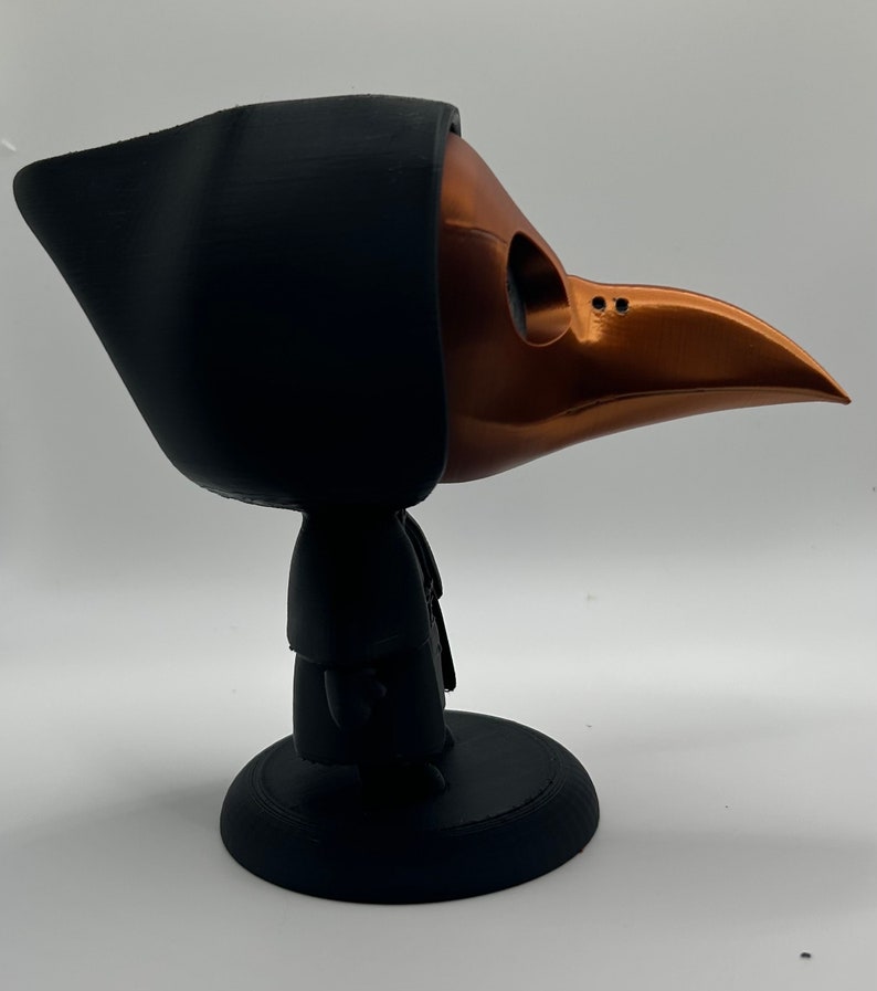 Plague Doctor Chibi Statue - Etsy