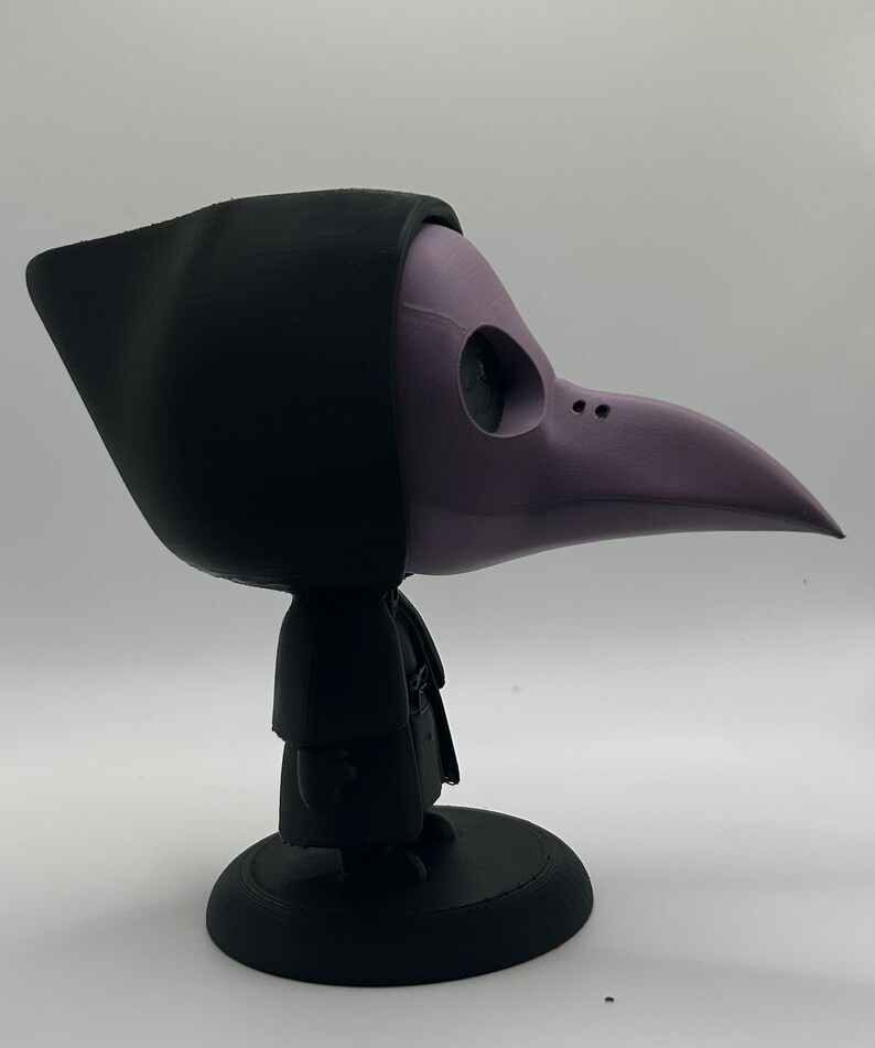 Plague Doctor Chibi Statue - Etsy