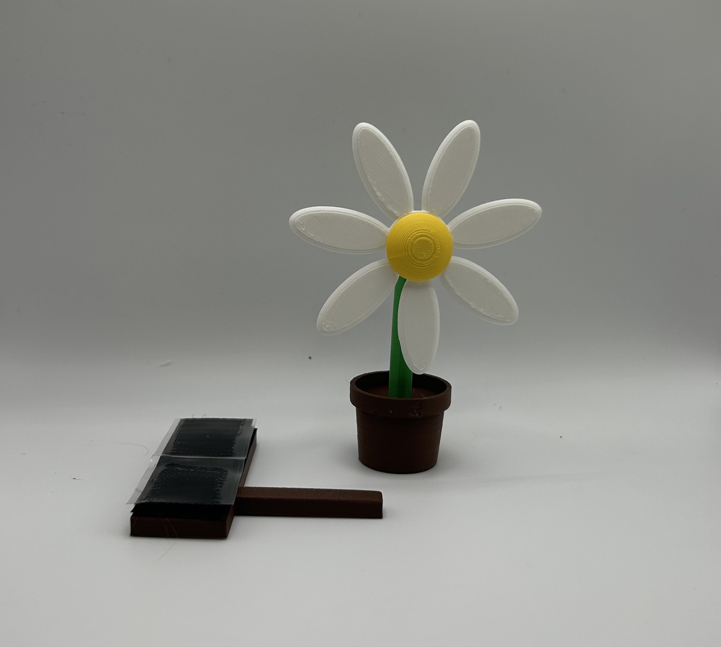 Flower Monitor Fidget Attatchment, Flower Art for Office, Flower Decor ...