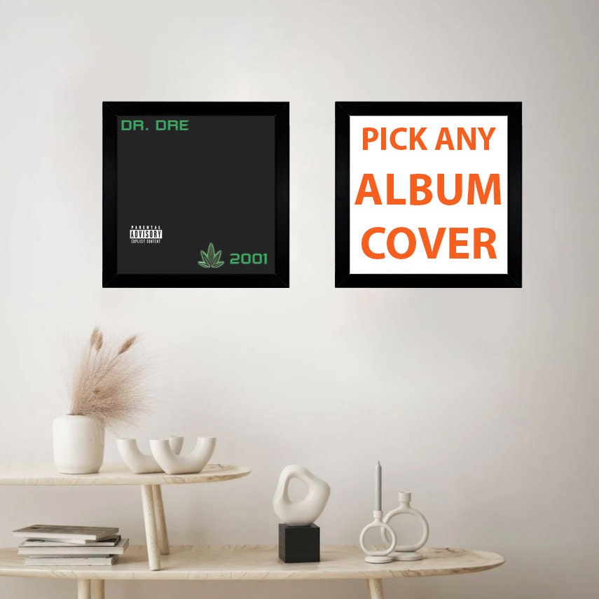 Dr. DRE 2001 Album Cover, Poster, Wall Art. Print or Fully Framed ...