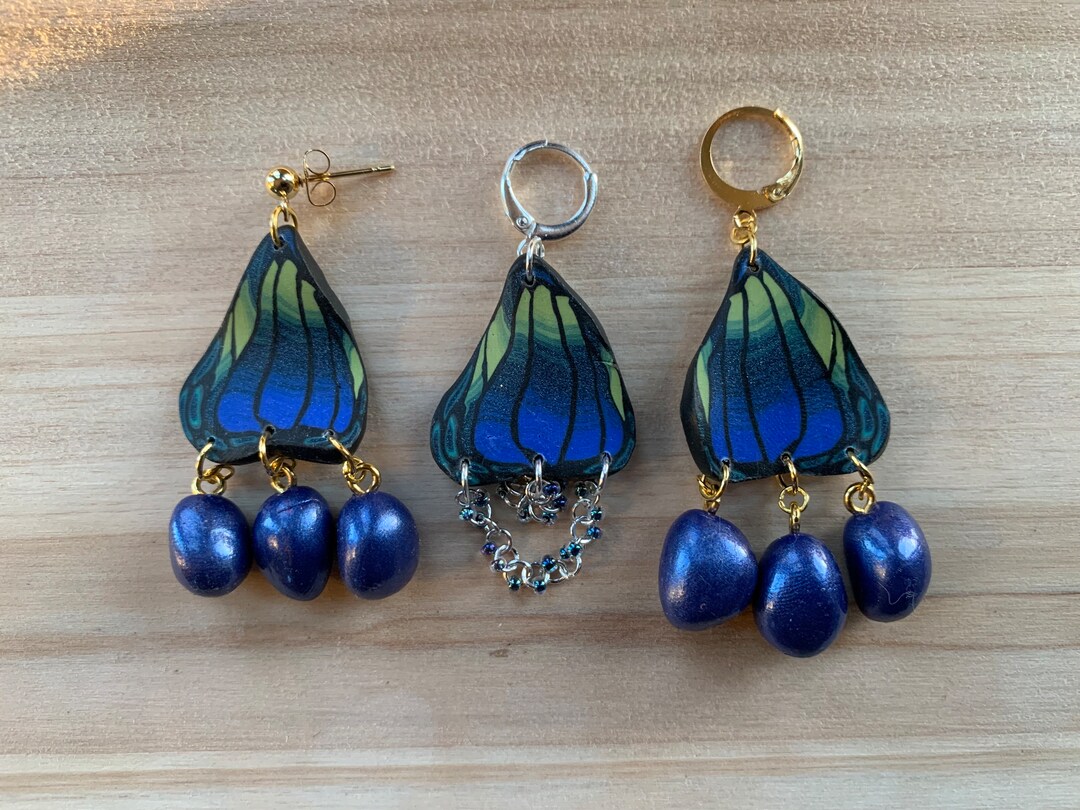 Renée / Clay Earring / Lightweight / Handmade / Hypoallergenic ...