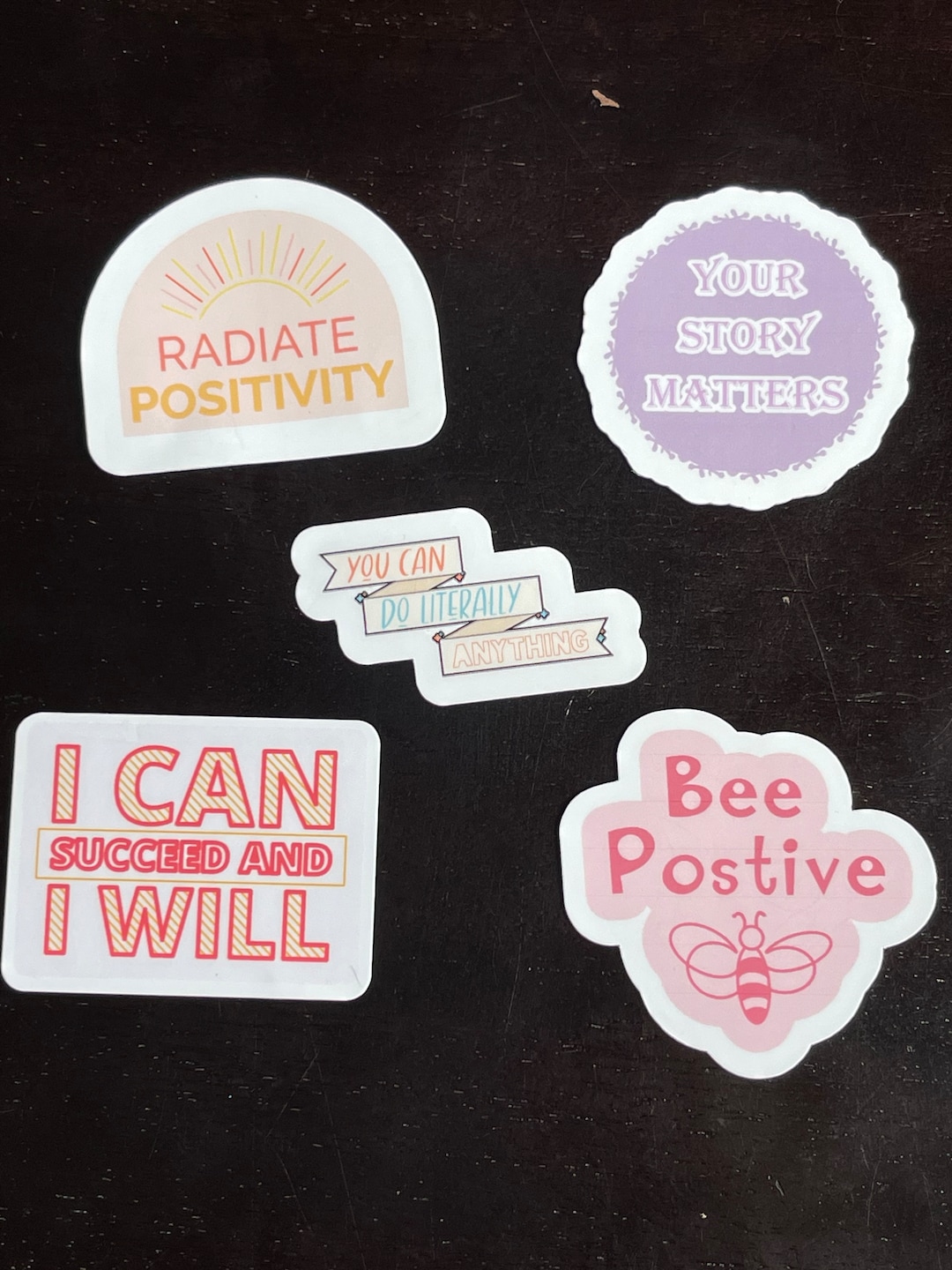 Positive Affirmations Sticker Pack 2 - Etsy