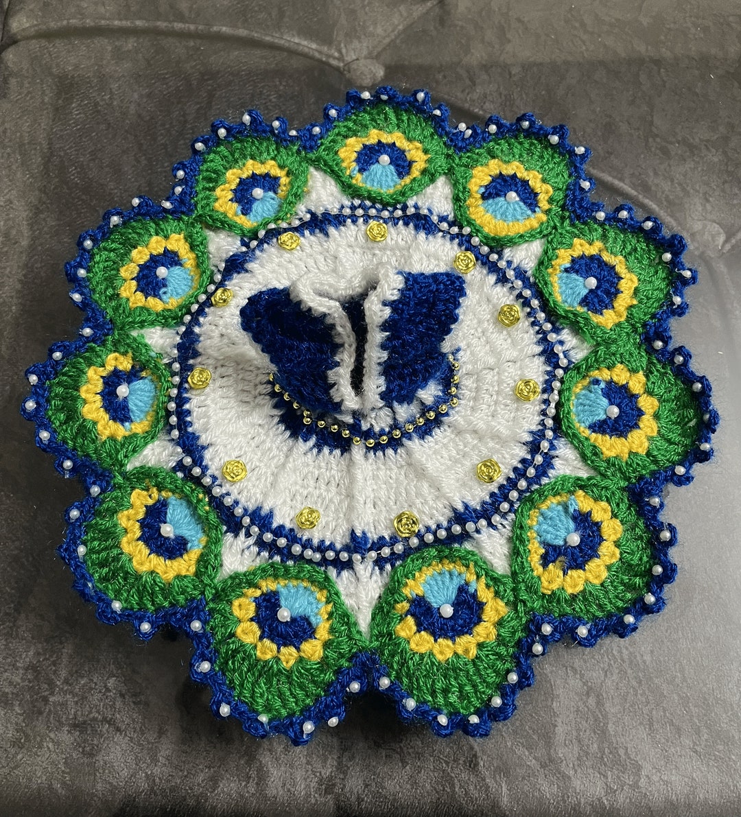 Premium Ladoo Gopal Poshak Handmade Woollen Poshak - Etsy