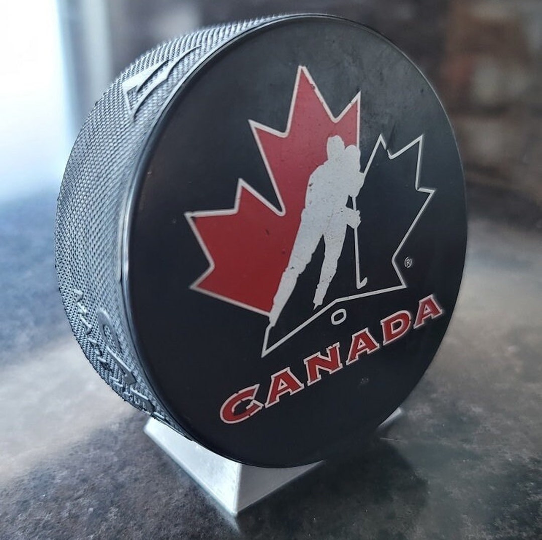 Hockey Puck Display Stand (minimalist Style) - Show off Your Pucks With ...