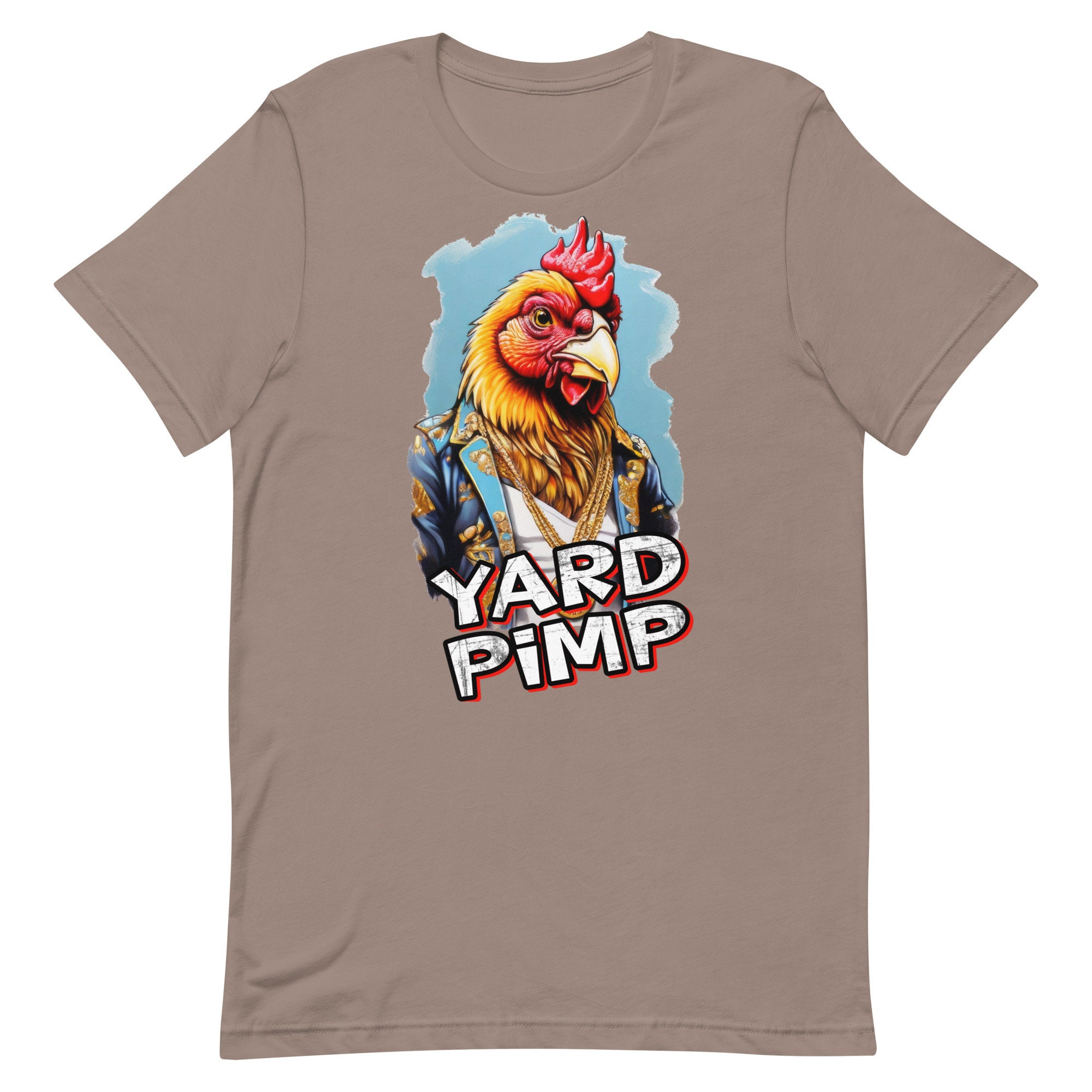 Yard Pimp Rooster, Funny Chicken Shirt, Funny Rooster Shirt, Cotton ...