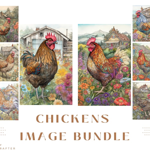Pencil Drawings of Chicken - Etsy