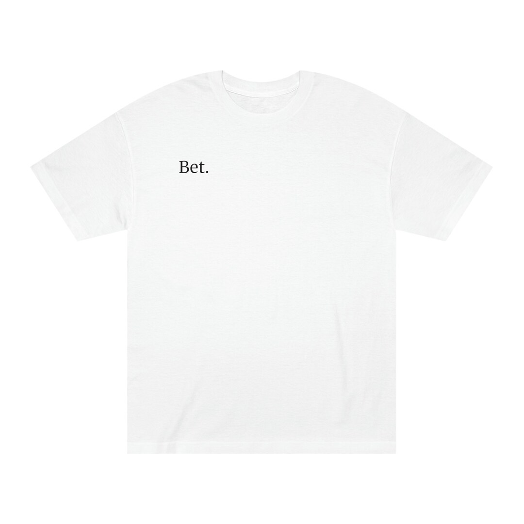 Bet. T-shirt - Etsy