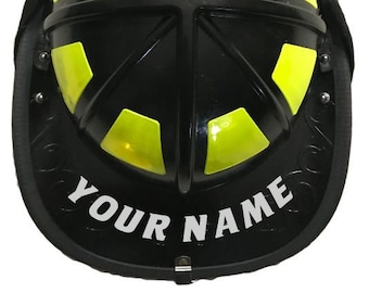 EMT Firefighter Helmet Pair 2 Reflective Decal Sticker Star of Life ...