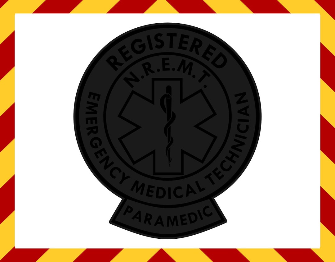 Window Decal Nremt Blacklite Reflective Decal - Etsy